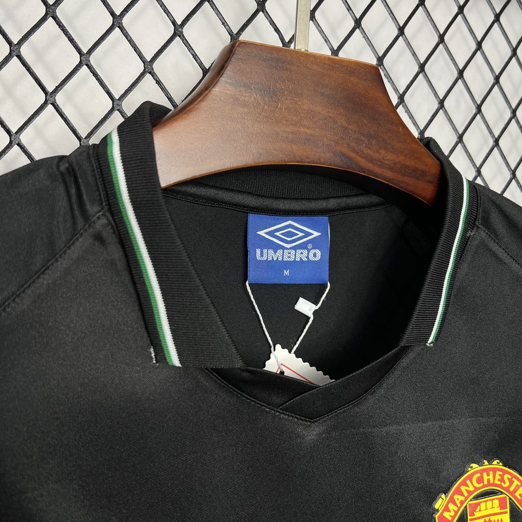 MANCHESTER UNITED THIRD RETRO 1998/99 FAN VERSION CUSTOM MADE – SOCCER ...